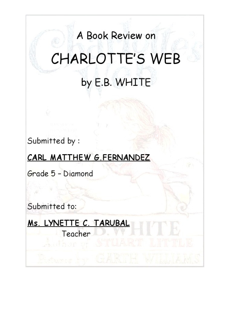 A Book Review On Charlotte's Web | PDF