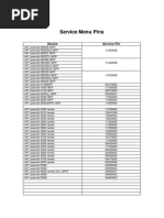 PIN Codes For HP LaserJet Service Menu | PDF