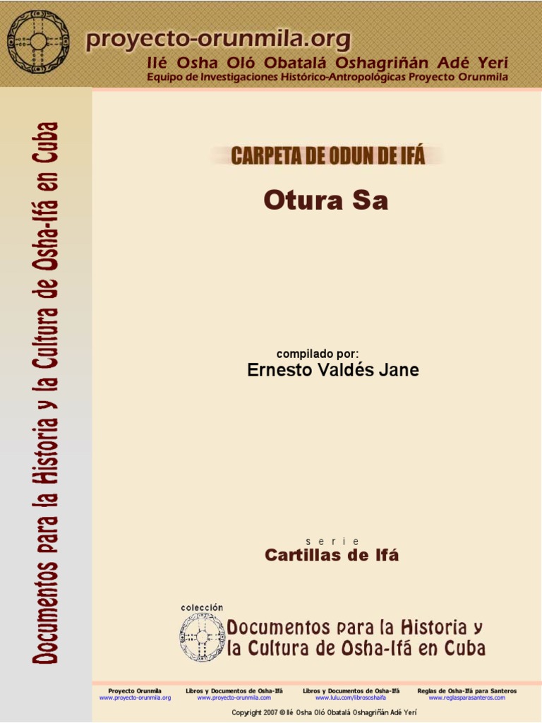 Otura Sa | PDF | Santeria | Religión y creencia