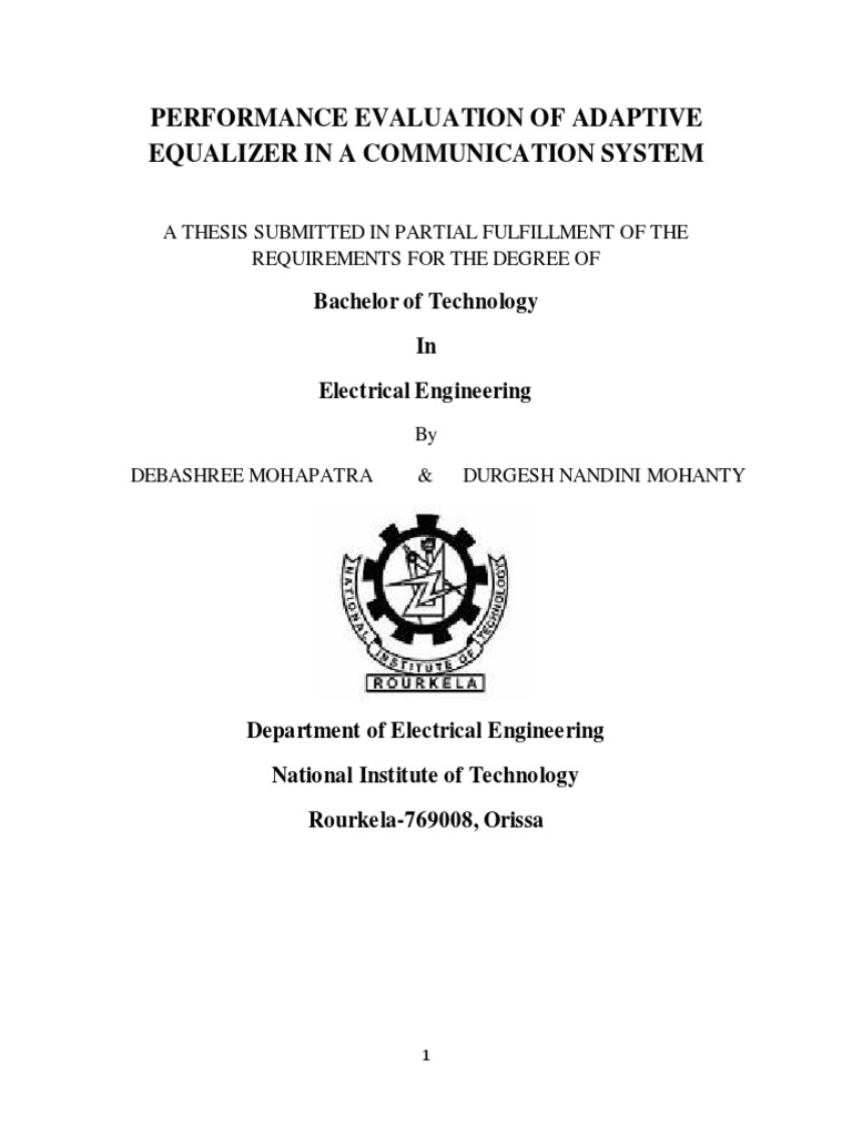 Final Project Pdf Telecommunications Engineering Electrical