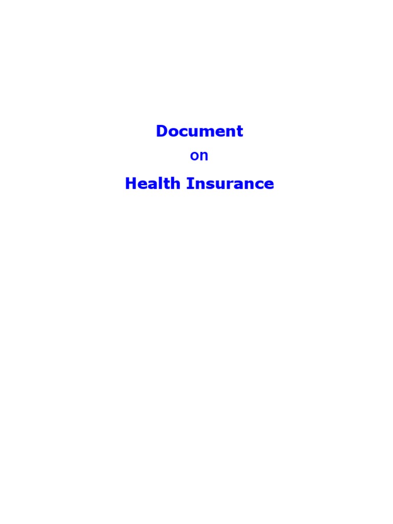 Health Insurance Domain | PDF | Medicare (United States) | Health ...