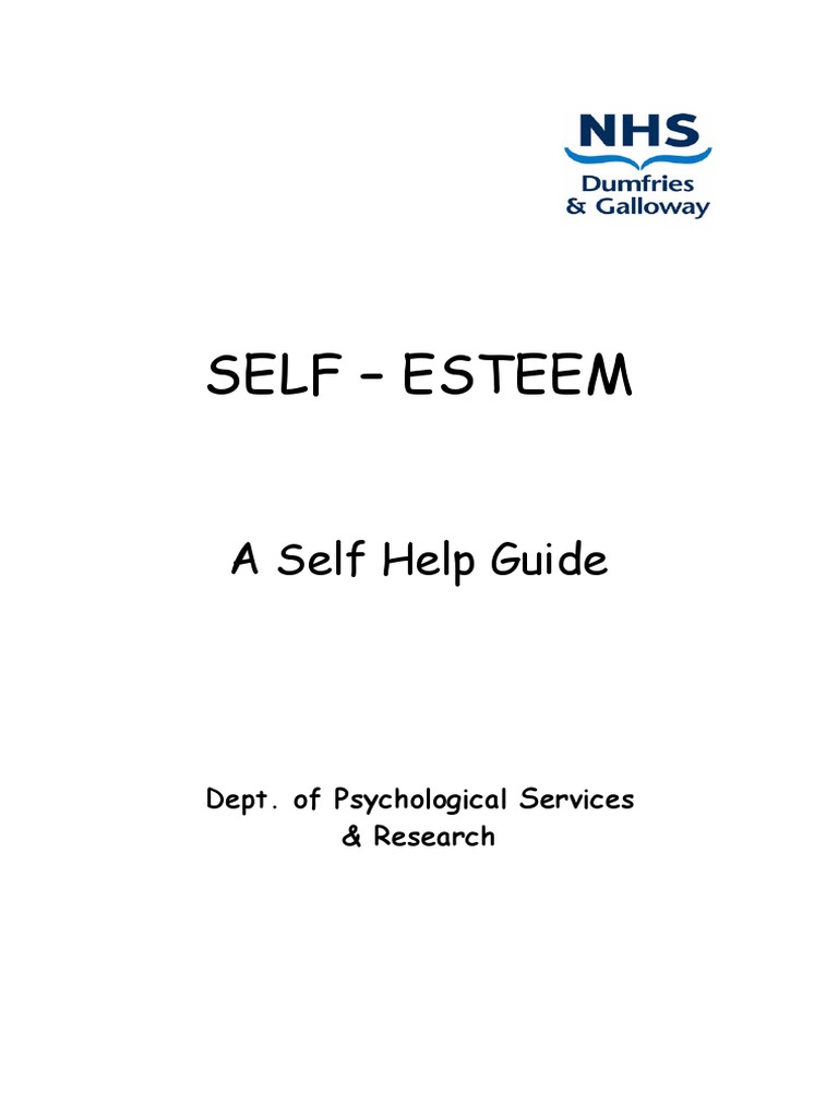 Self-Esteem - A Self Help Guide | PDF | Self Esteem | Thought