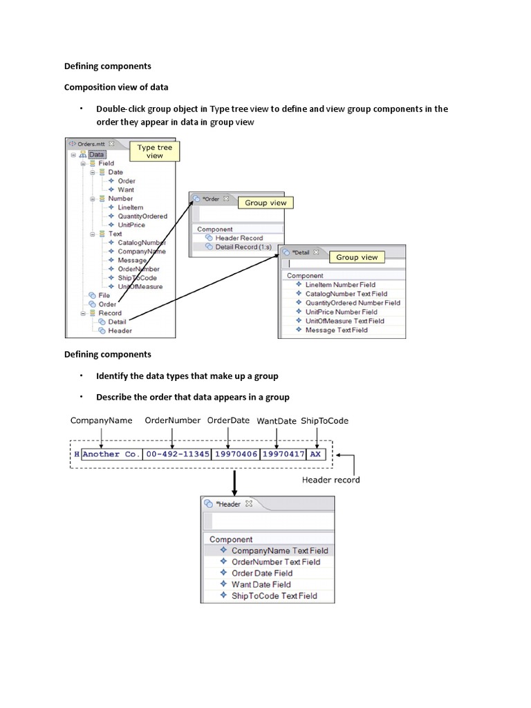 Defining Components | PDF | Parameter (Computer Programming) | File Format