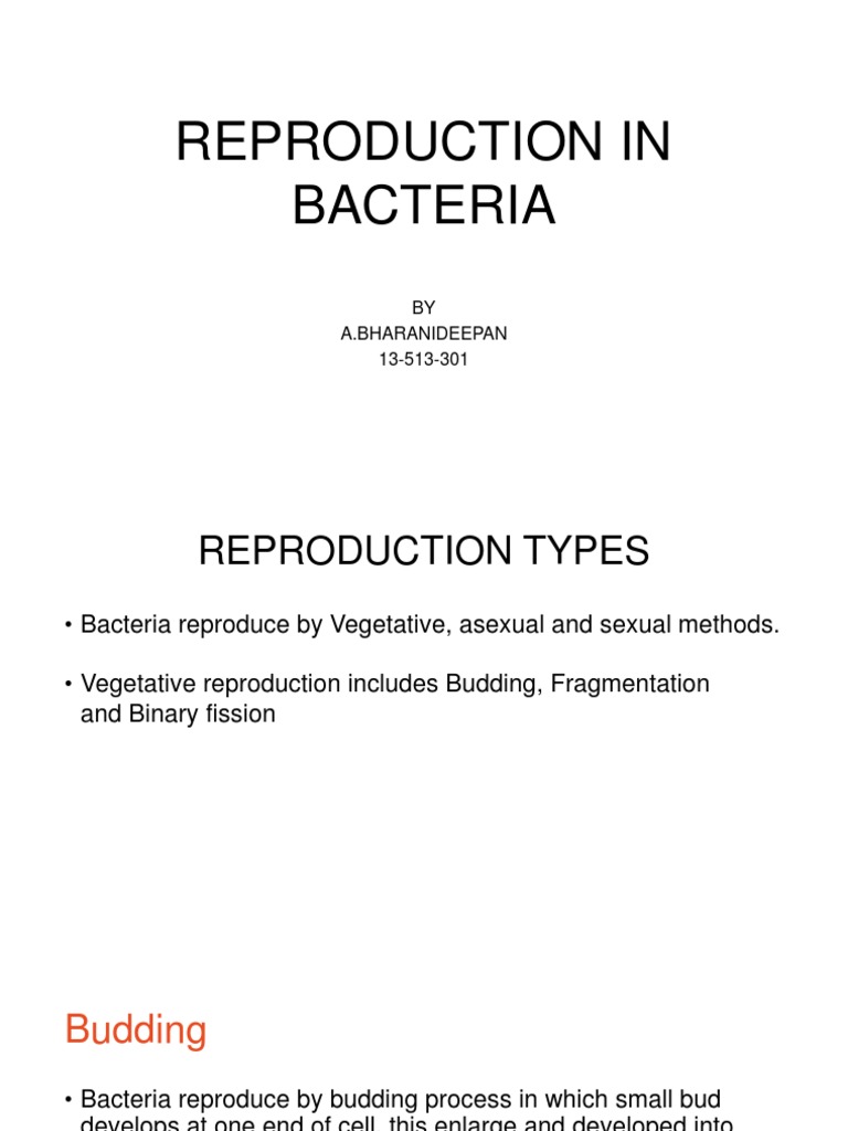 Reproduction In Bacteria Pdf Transformation Genetics Bacteria