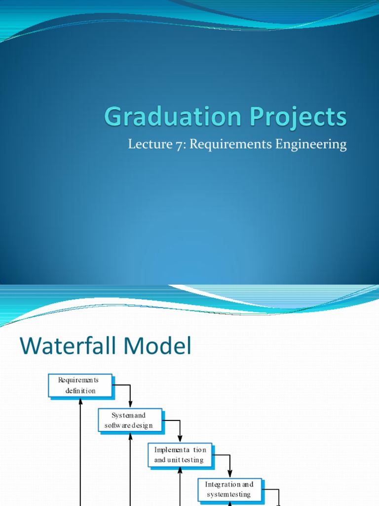 Lecture 7 - Requirements Engineering | PDF | Verification And ...