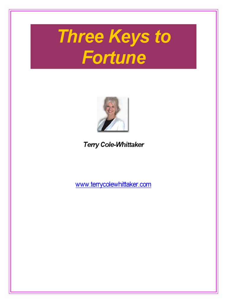 3 Keys To Fortune | PDF | Philosophy