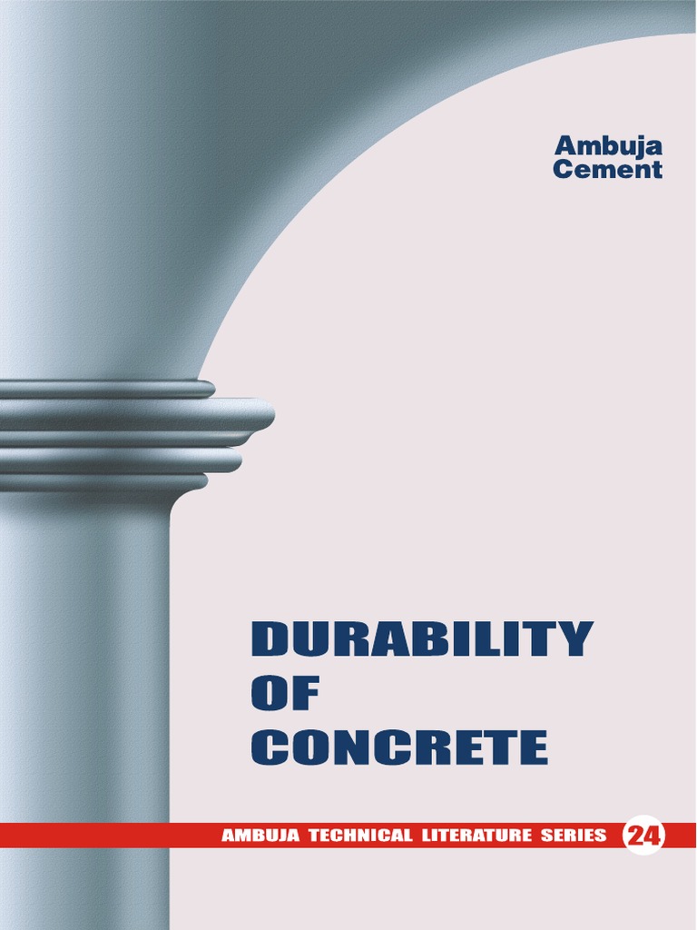24 Durability of Concrete | PDF