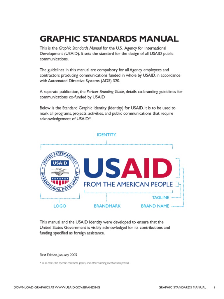 Usaid Graphic Standards Manual | PDF | United States Agency For ...