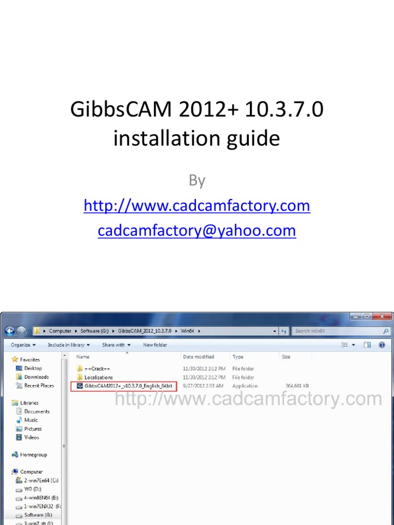 GibbsCAM 2012+ Installation Guide | PDF | Computers
