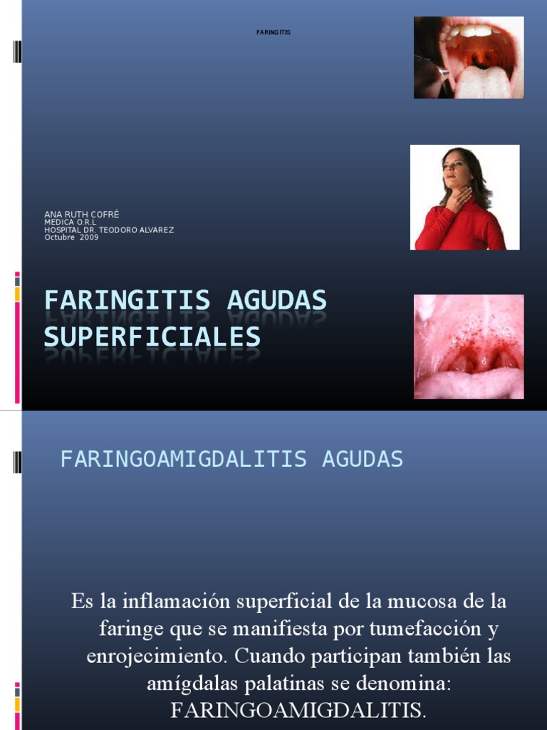 Faringitis Agudas Superficiales | PDF | Penicilina | Medicina