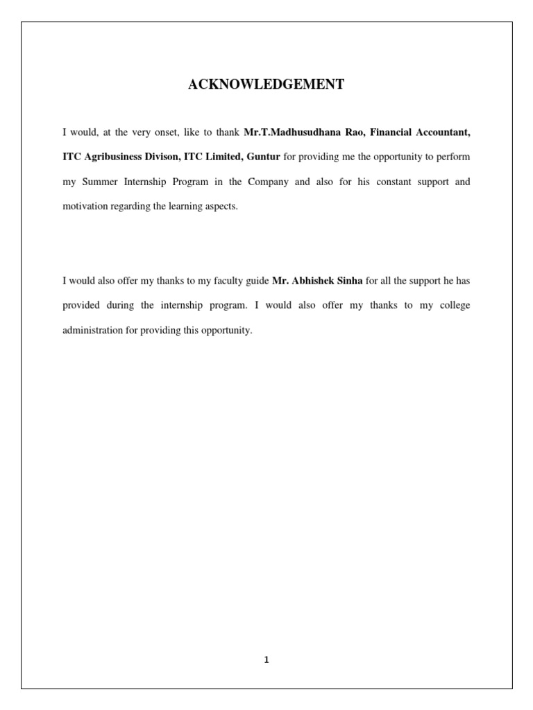 ITC Financial Statement Analysis Reveals Strong Performance | PDF ...