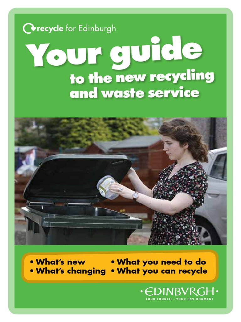 Edinburgh Recycling Service Update | PDF | Recycling | Manure