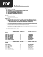 FITT-VP Exercise Plan | PDF | Strength Training | High Intensity ...