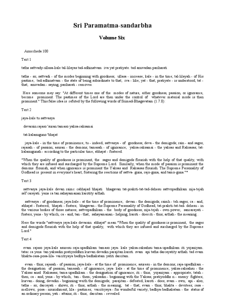 Paramatma Vol 6 | PDF | Bhagavata Purana | Deities