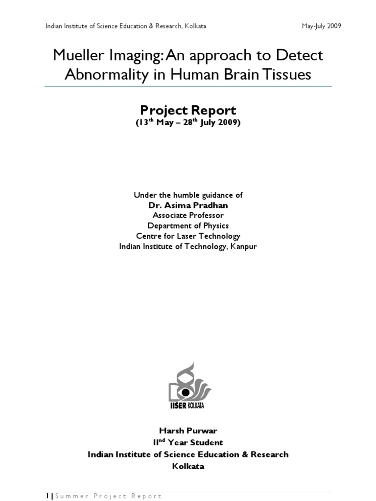 Mueller Matrix: An Approach To Detect Abnormality in Human Brain ...