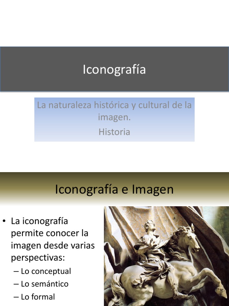Iconología - Historia de La Iconografía | PDF | Imagen | Historia del Arte