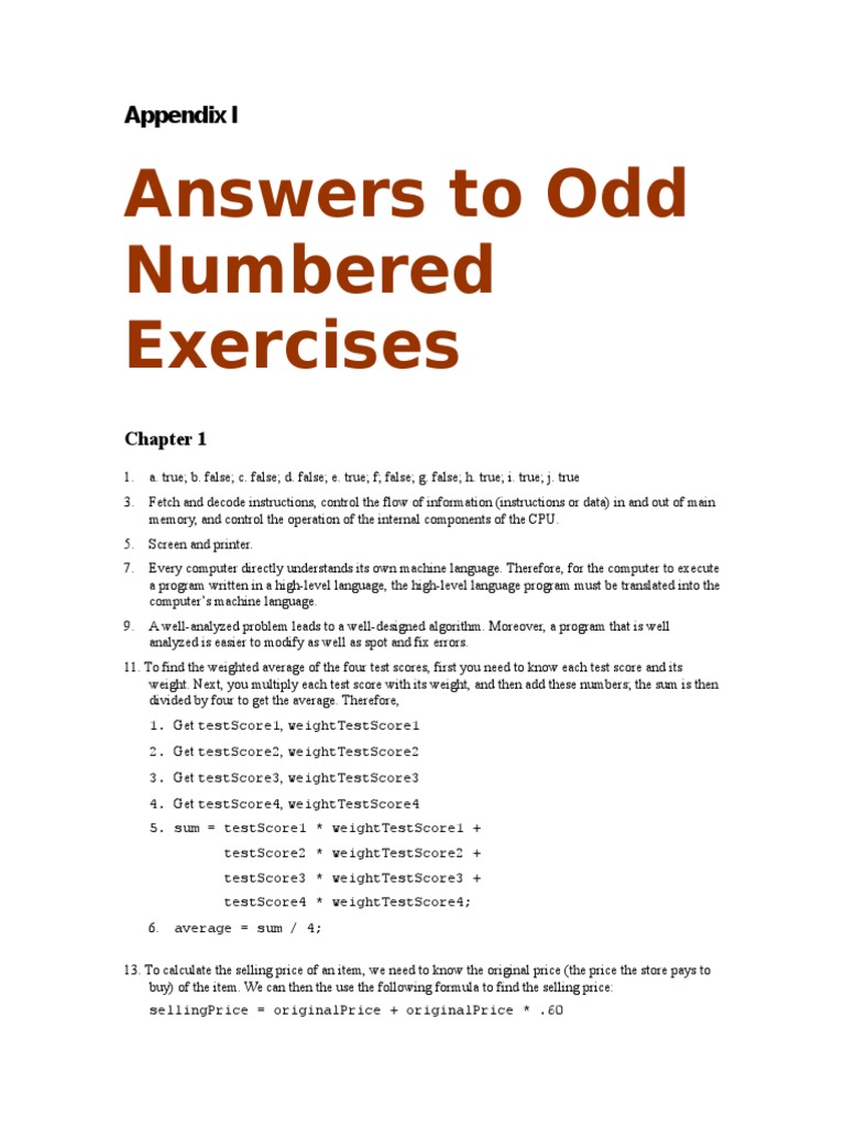 Java Answers Download Free Pdf Parameter Computer Programming