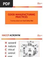 Complete Template For GMP Manual | PDF | Food Safety | Sanitation