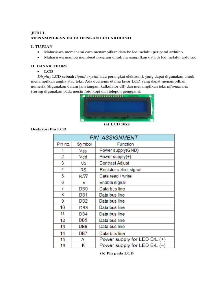 Praktikum 12 Arduino | PDF | Metode & Bahan Ajar | Komputer
