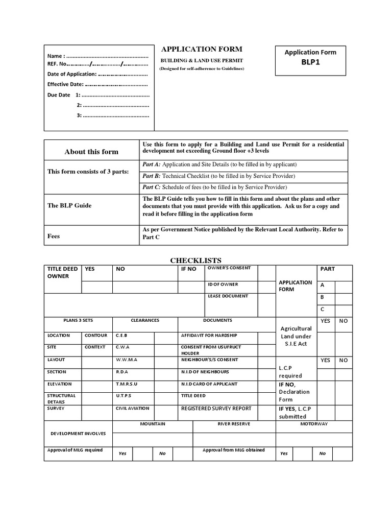 Application Form: This Form Consists of 3 Parts | PDF | Business