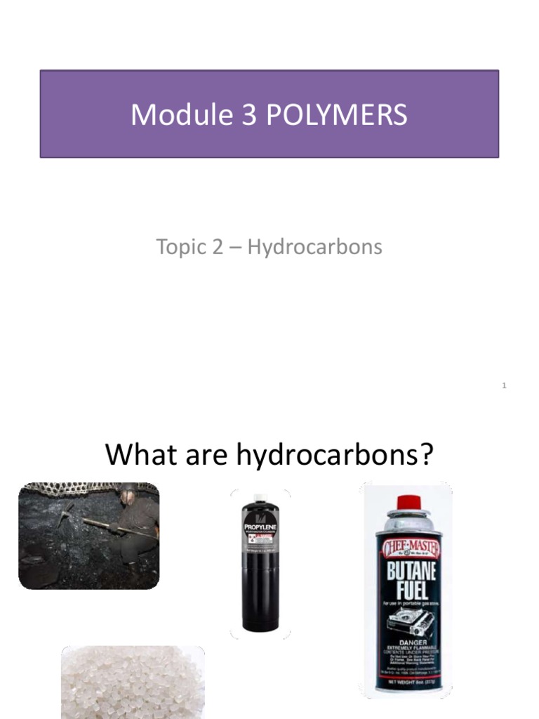 Hydrocarbons: Naming & Structures Guide | PDF