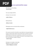 Motivational Quotes for JEE Success | PDF | Self-Improvement | Lifestyle