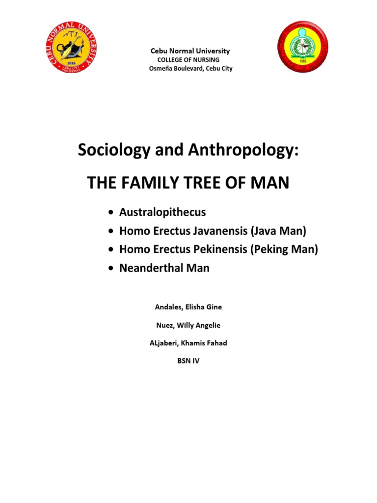 The Family Tree of Man | PDF | Human Evolution | Science