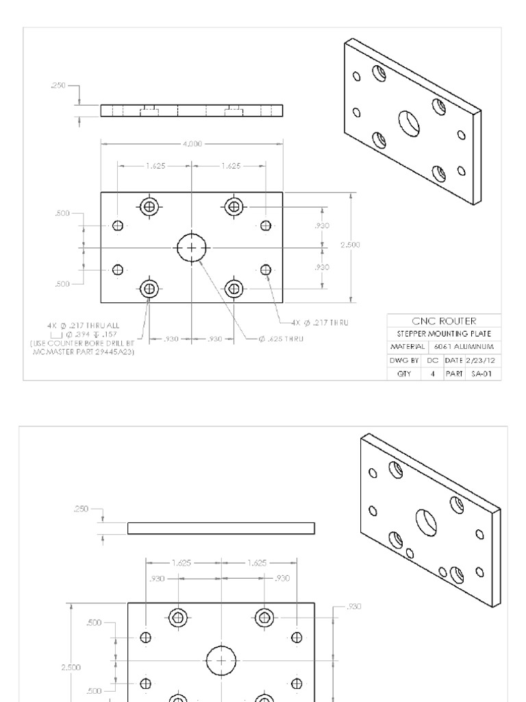 CNC Router Design | PDF