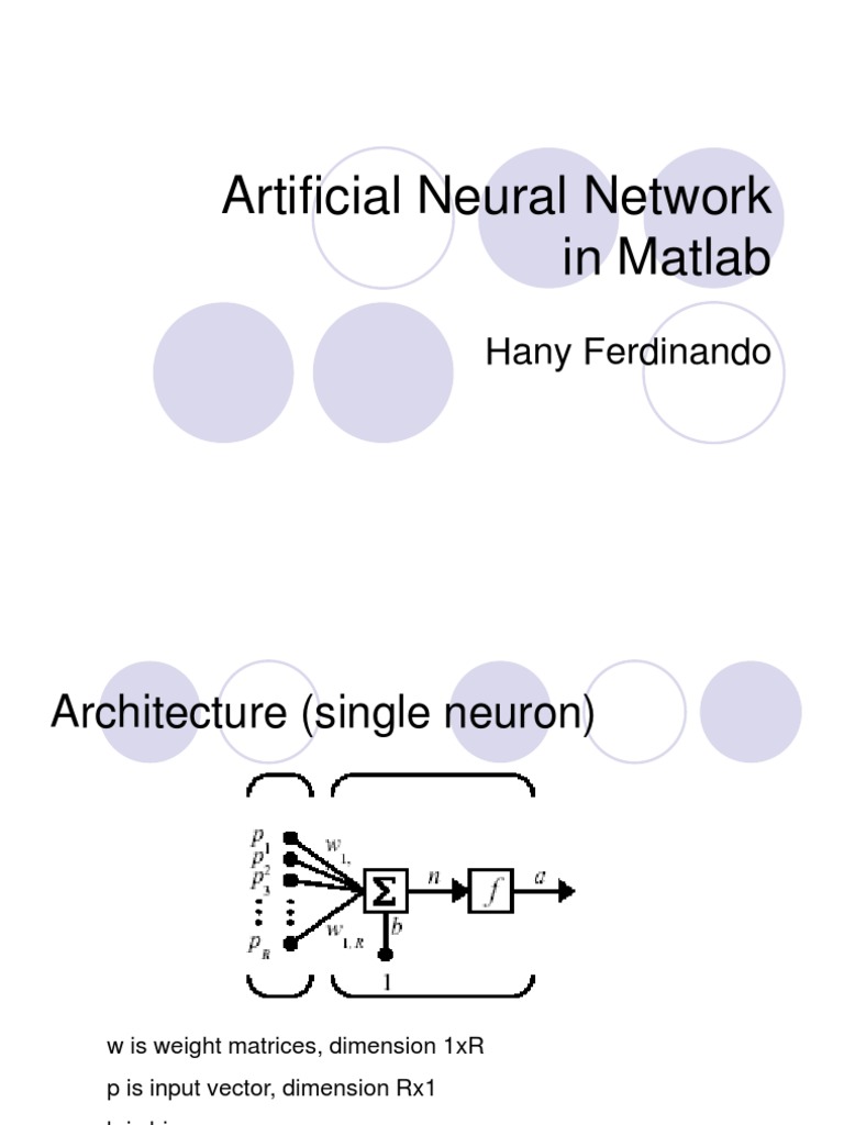 Ann Matlab Artificial Neural Network Matlab