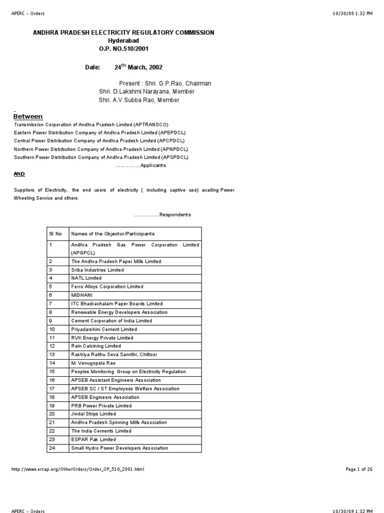 APERC Wheeling Calculation | PDF | Electric Power Transmission ...