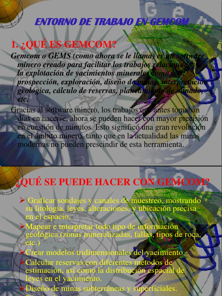 Gemcom Expo | PDF | Tabla (base de datos) | Bases de datos