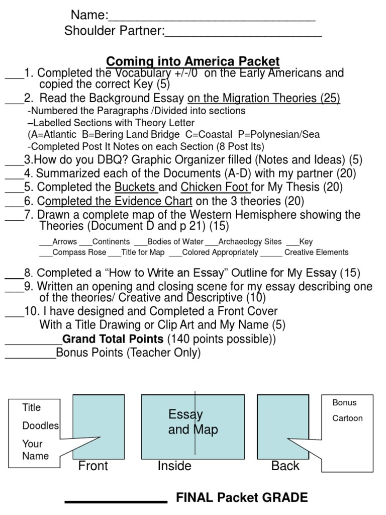 Coming Into America Lesson Plan 2 | PDF | Archaeology | Nature