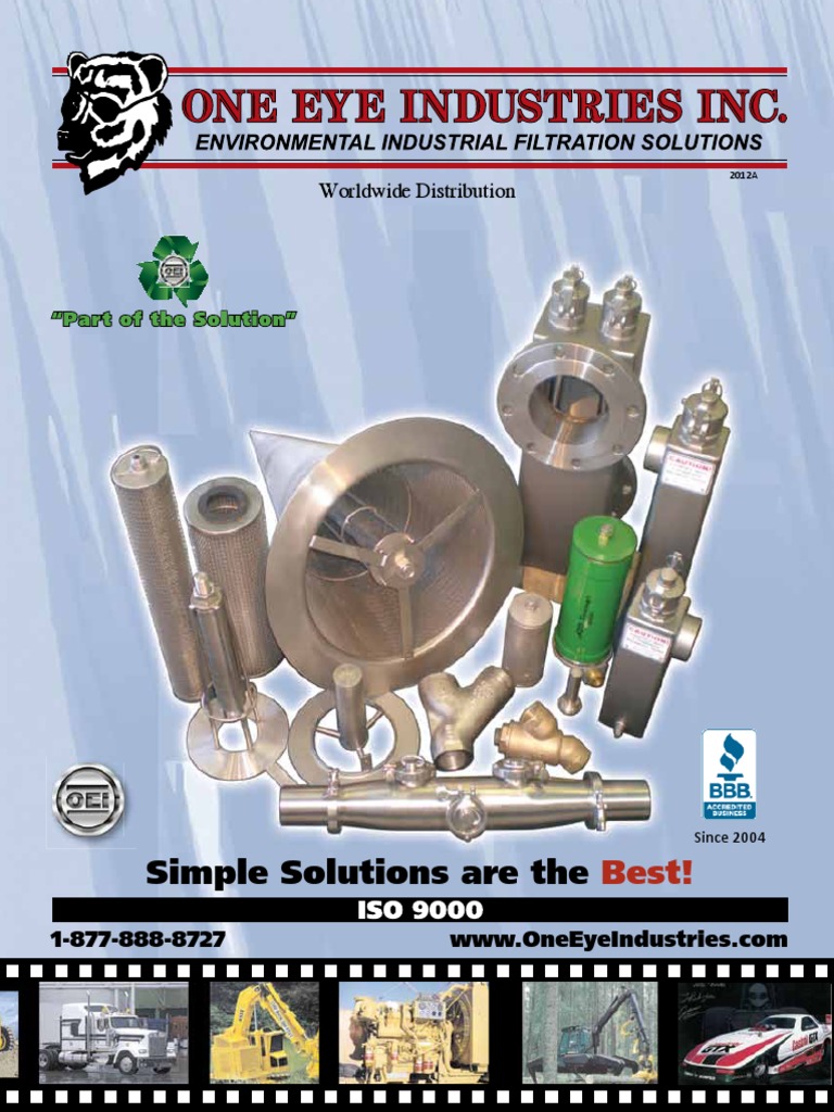 2012 One Eye Catalogue | PDF | Filtration | Magnet