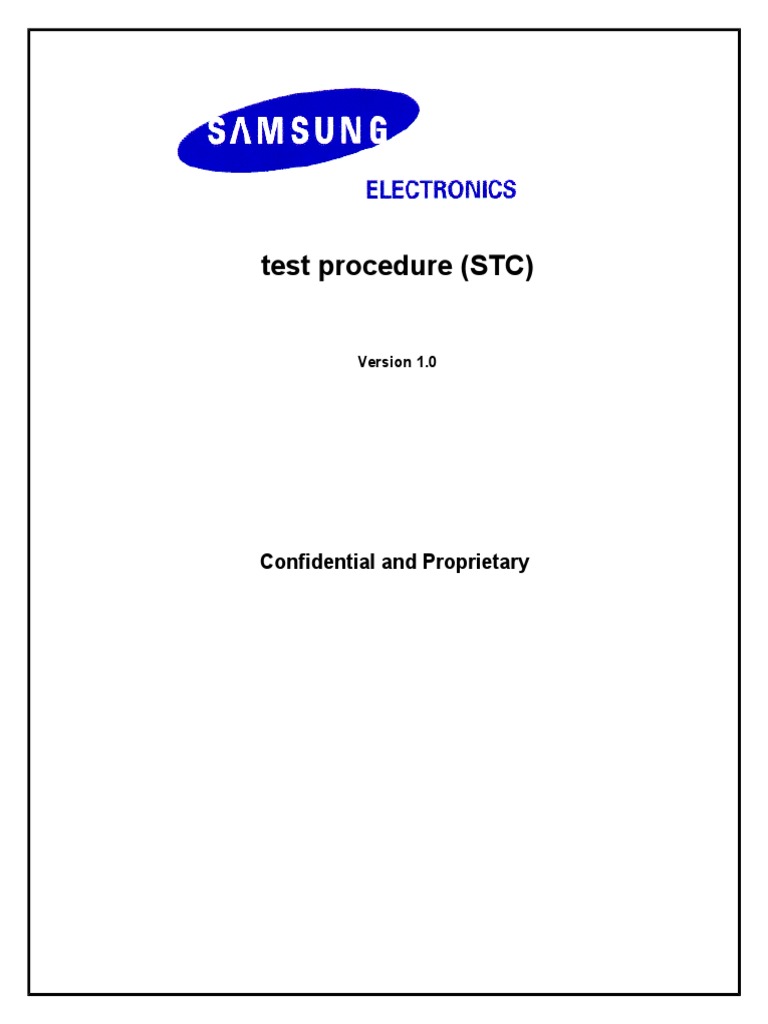 LTE KPI Test Procedure (STC) v01 LABTest | PDF | File Transfer Protocol ...