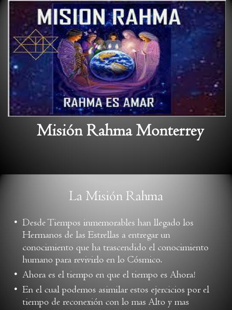 Mision Rahma Taller Activaciones Psiquicas Extraterrestres | PDF ...