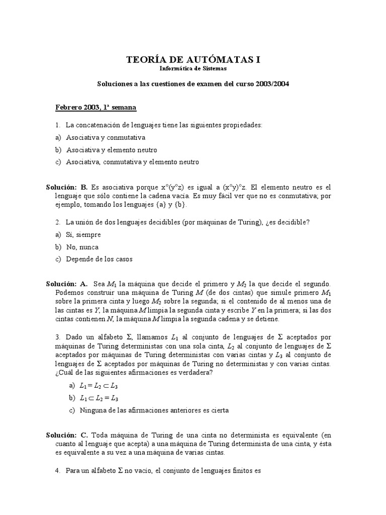 Exam 0304 | PDF | Lenguaje de programación | infinito