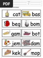 Latihan Tulisan ABCD | PDF