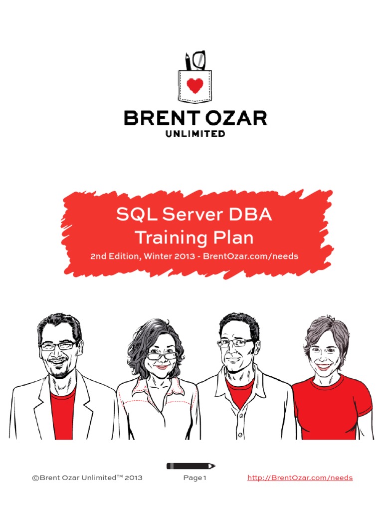 SQL Server DBA Training Plan 1 PDF | PDF | Backup | Databases