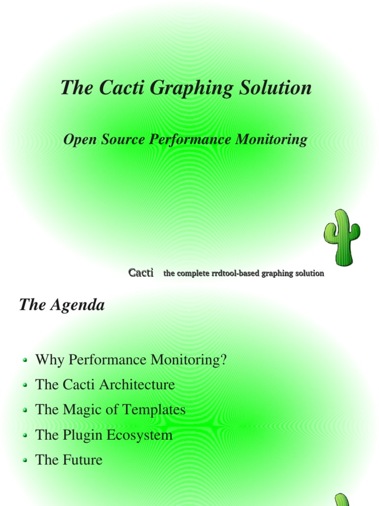 Cacti Tf-Noc 2012 | PDF | Digital Technology | Software