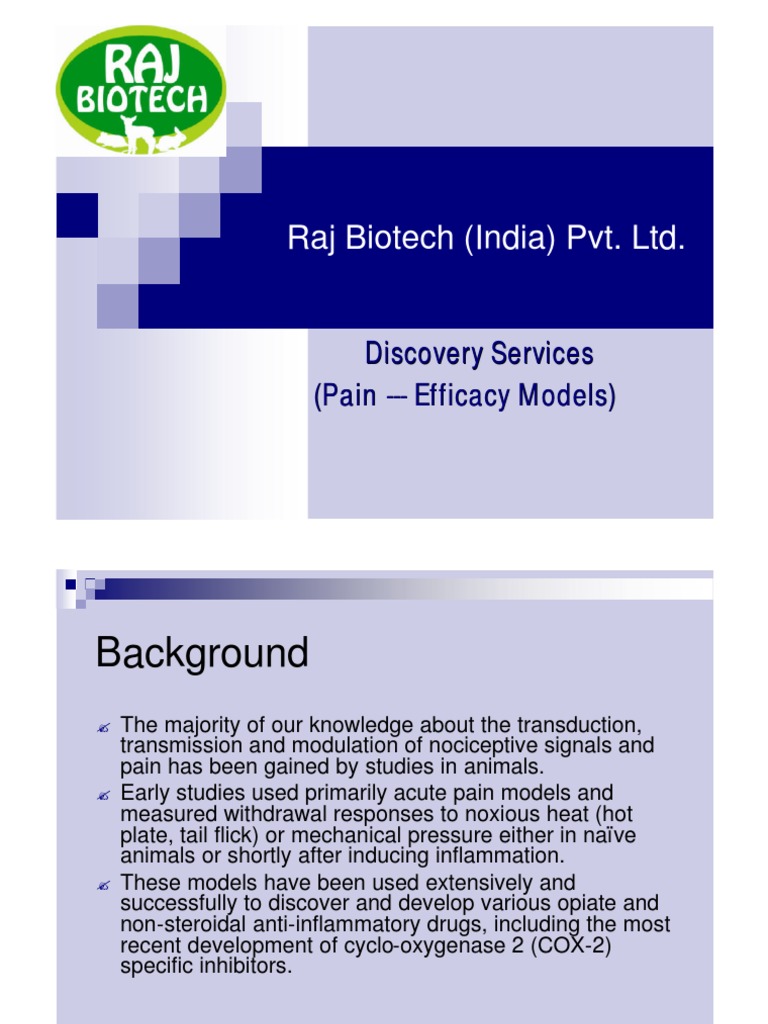 Pain Models 2009 | PDF | Analgesic | Pain