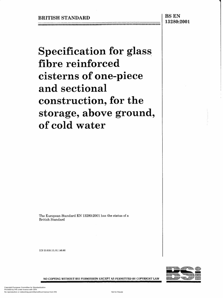 En 13280-2001 | PDF