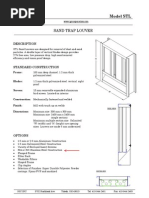 Louver Free Area Calculation Guide | PDF | Building | Building Technology