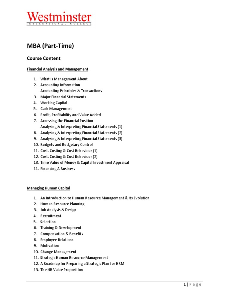 MBA Module Content | PDF | International Business | Strategic Management