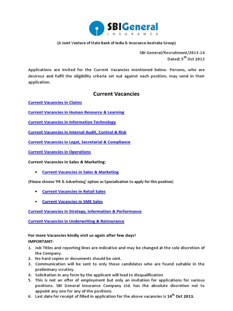 Current Vacancies | PDF | Internal Audit | Data Warehouse