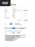 Pile Design C Phi Soil | PDF | Deep Foundation | Silt