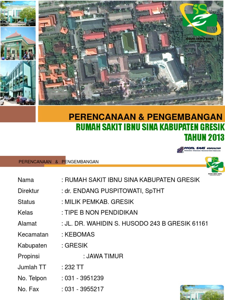 Master Plan Rsud Ibnu Sina Gresik 12-09-2013 - Gambar Pentahapan | PDF