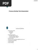 04-Build-Up Test | PDF | Petroleum Reservoir | Pressure