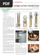 Manufacturing Process of Current Transformer | PDF | Transformer | Components