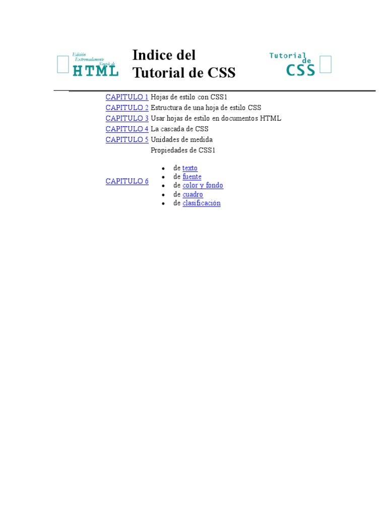 Manual CSS | PDF