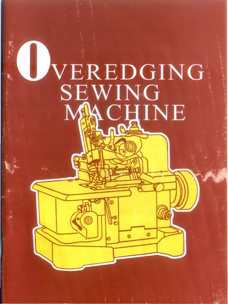 GN1 Overlock Machine Manual in English | PDF | Sewing Machine | Screw